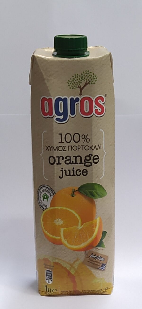 juice Orange , 1lt Agros – Sea Market