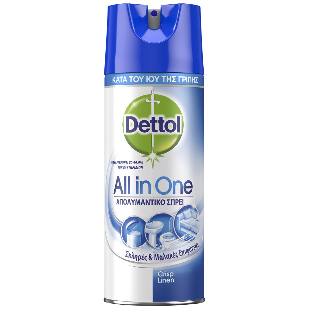Dettol Disinfectant Spray Crisp Linen 400ml – Sea Market
